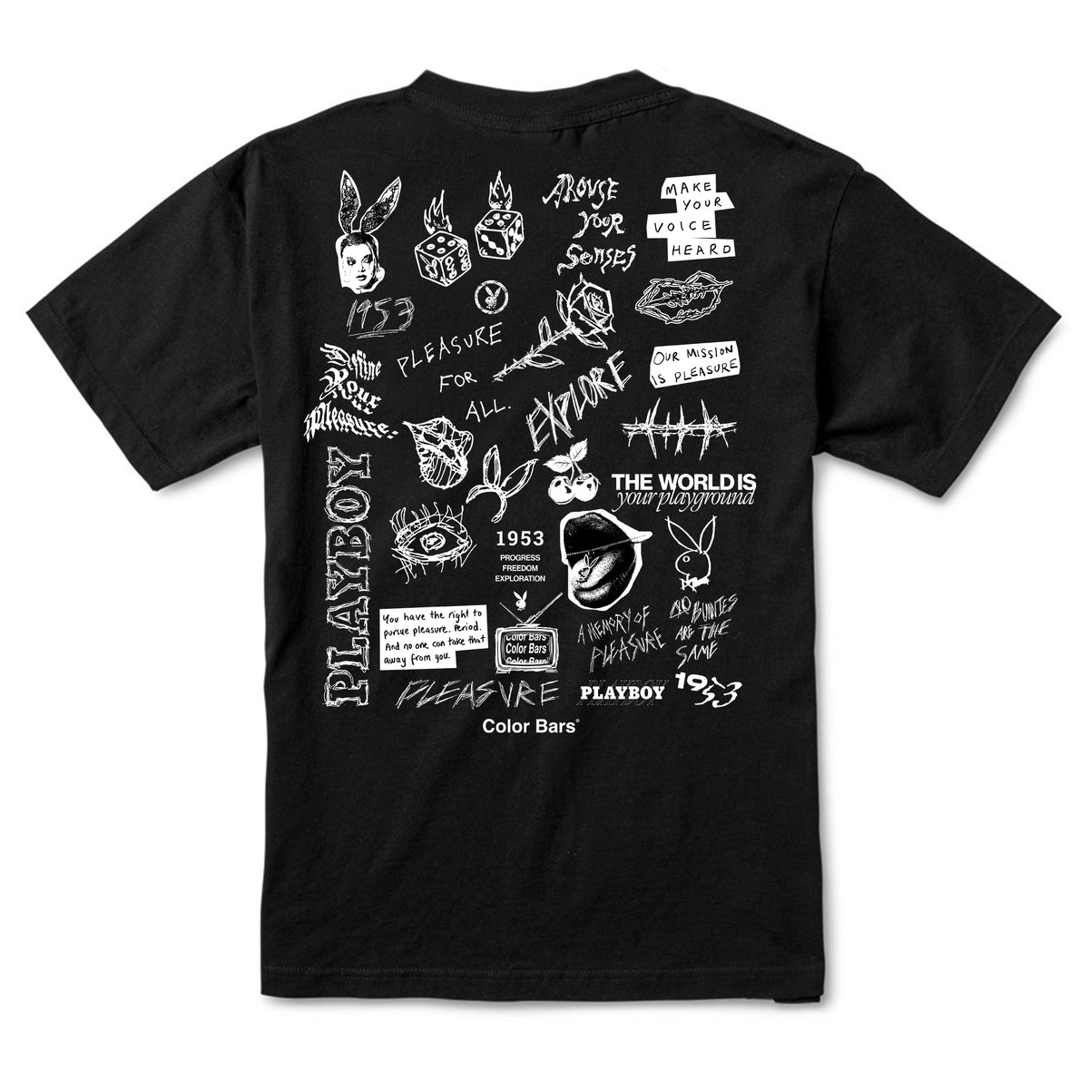 Sketch Tee - Black – Color Bars